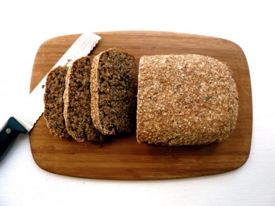 Sprouted spelt bread with seeds - Amy Chaplin