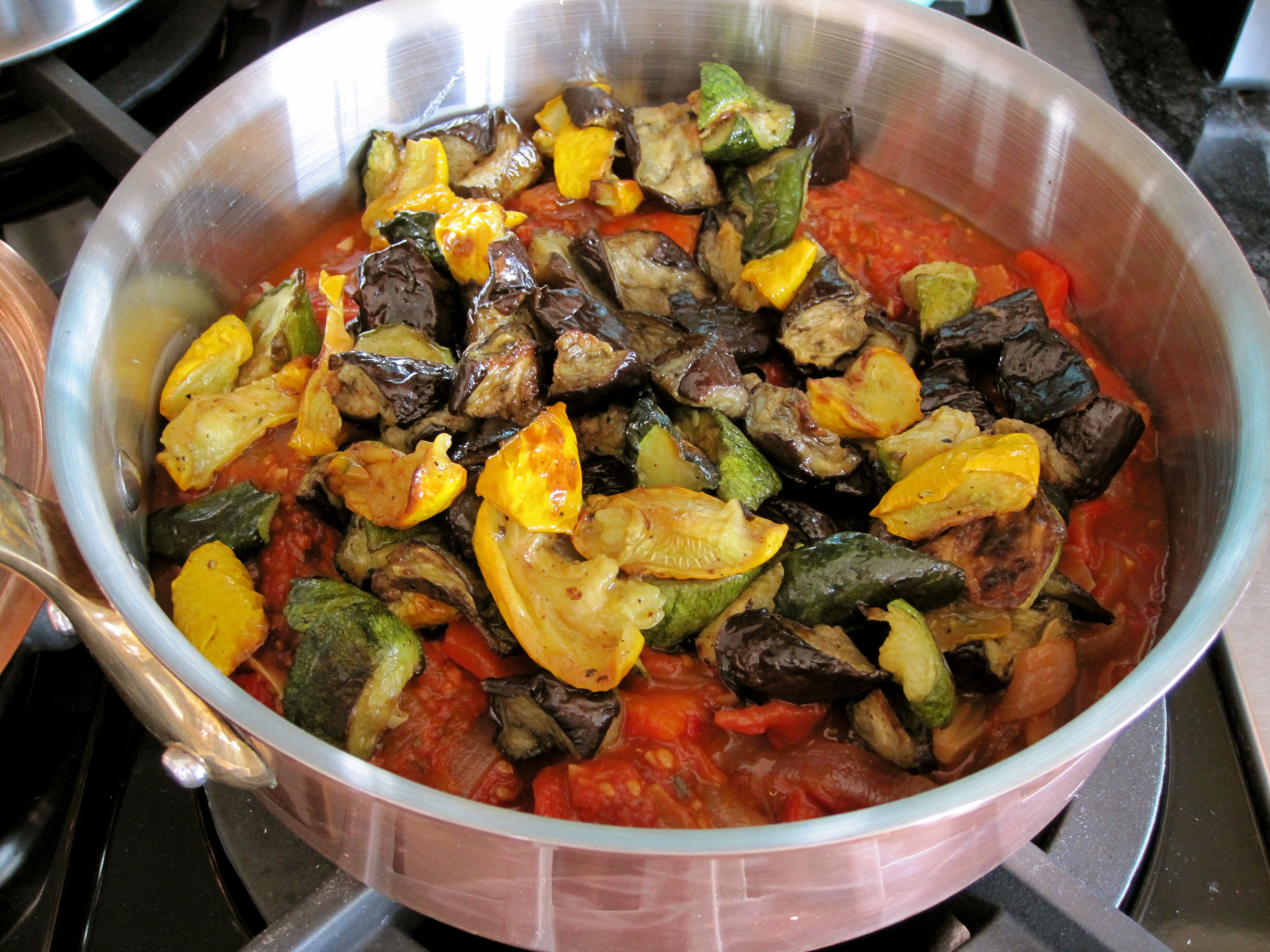 Roasted vegetable ratatouille - Amy Chaplin