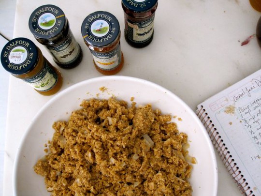 Coconut jam dot cookies - Amy Chaplin