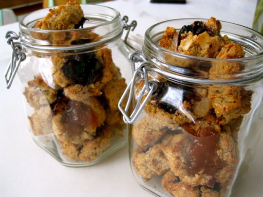 Coconut jam dot cookies - Amy Chaplin