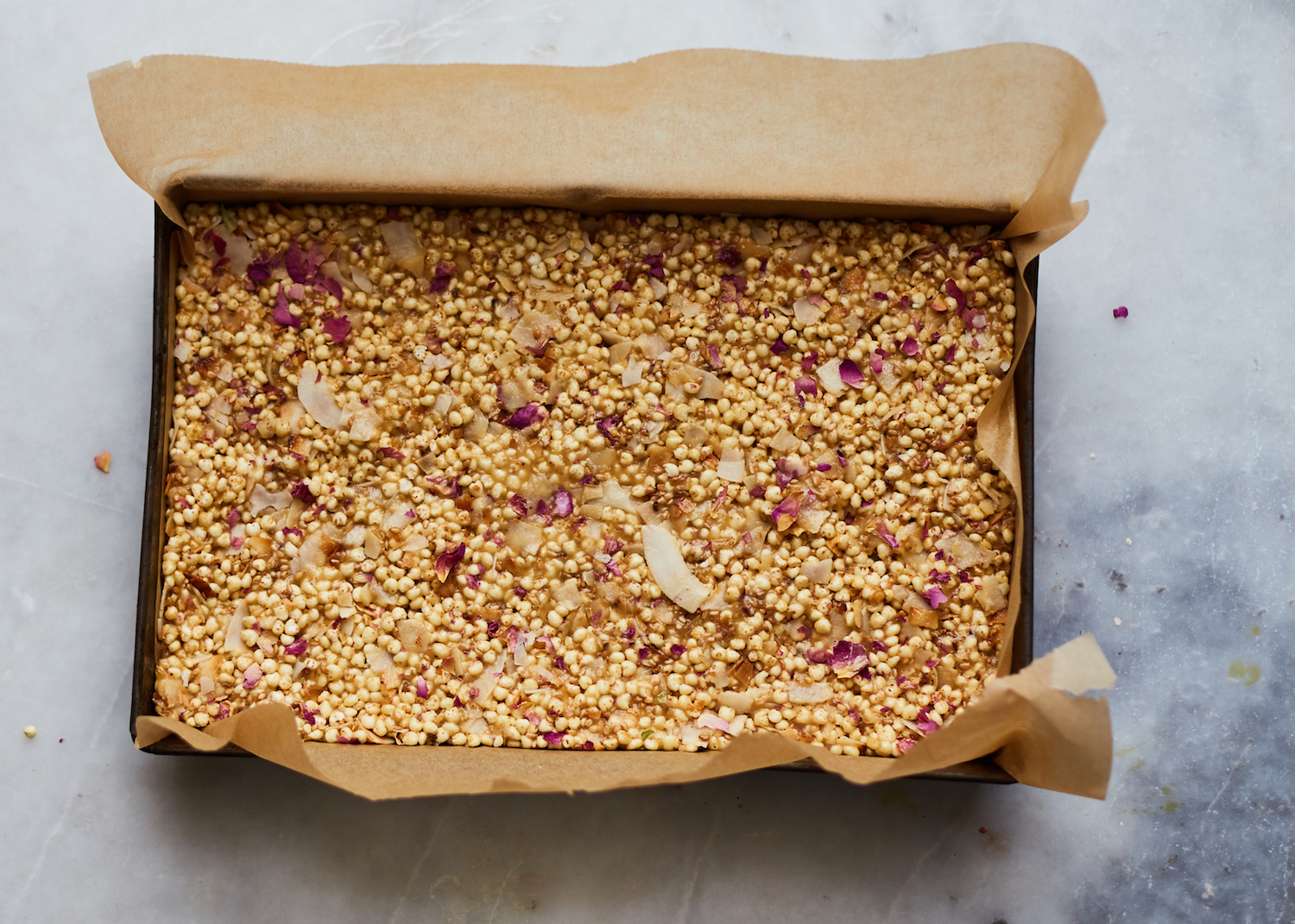 SESAME ROSE + MILLET BAR - Amy Chaplin